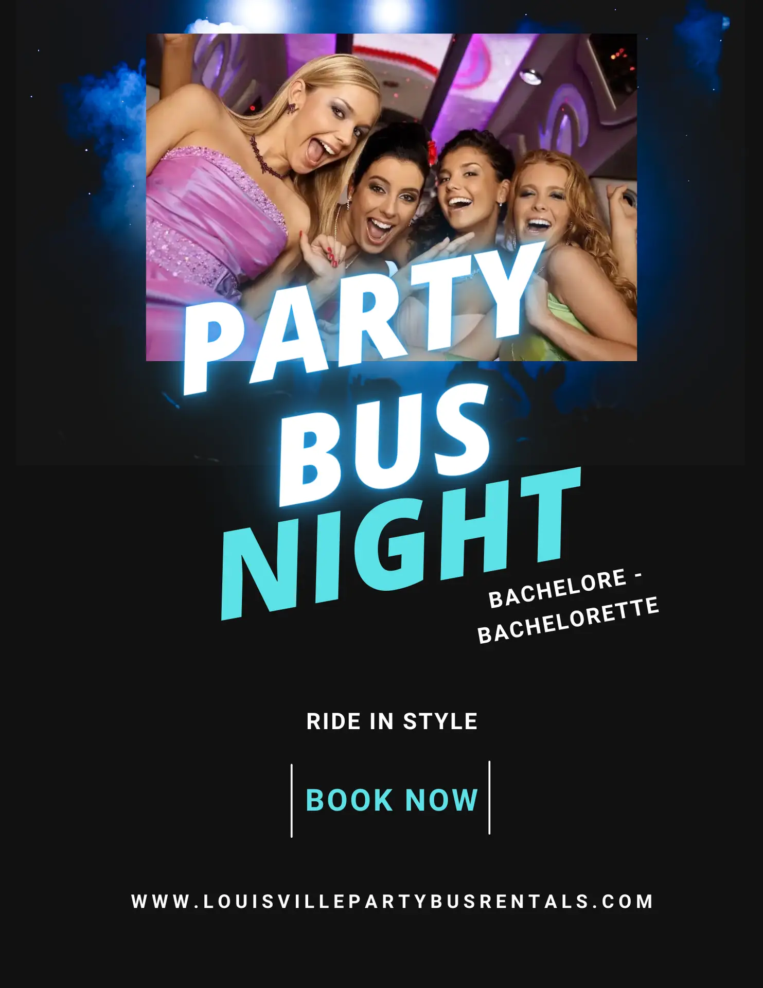 Bachelor & Bachelorette Party Bus Louisville Kentucky - Limousine Bus ...